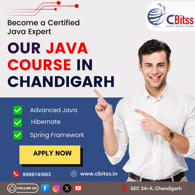 Best Java Course in Chandigarh | CBitss | PDF