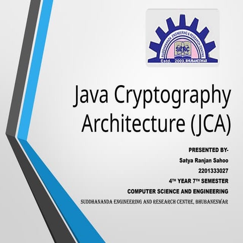 Java_Cryptography_Architecture_PPT.pptx for engineers | PPTX