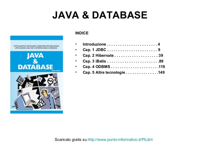 Java And Database