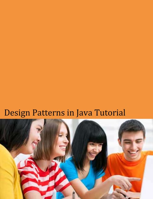 Java Design Pattern Tutorial Pdf
