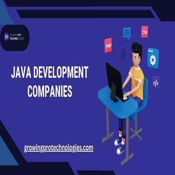 Top Java Development Company | Growing Pro Technologies | PDF