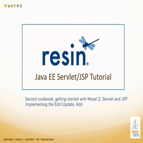 Java Ee Servlet Jsp Tutorial Cookbook 2 Ppt