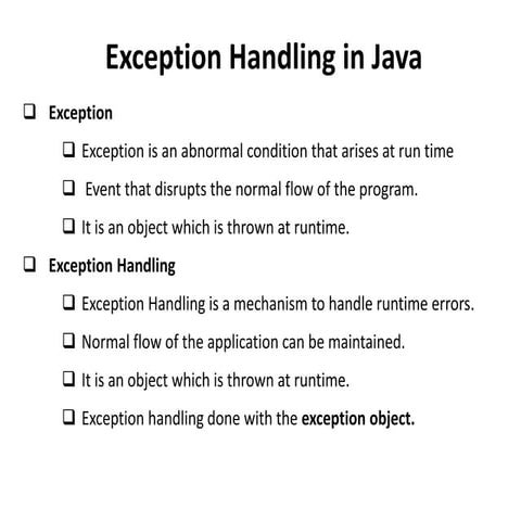 Exception handling and logging best practices