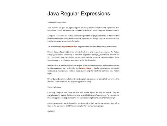 Java Expression Ppt