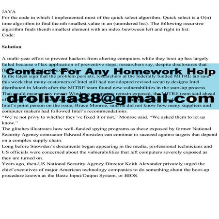 JAVAFor the code in which I implemented most of the quick select a.pdf