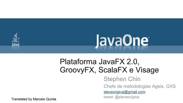 Javafx 20 With Alternative Languages Portuguese Ppt