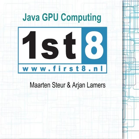 Java Gpu Computing Ppt
