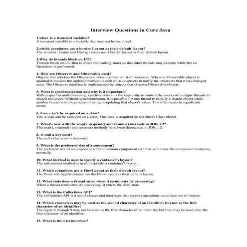 Javainterview Pdf