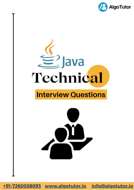 Java Interview Questionspdf Java Developer Engineer Pdf