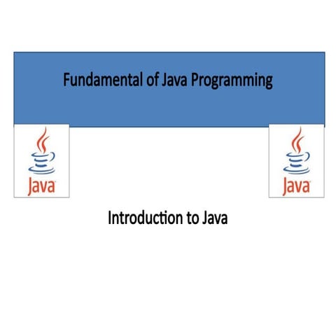Java Programming Introduction Java Basic Architecture Ppt