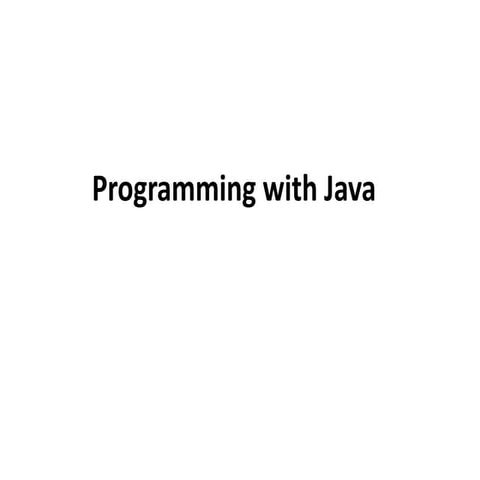 Java Introduction Ppt 4866