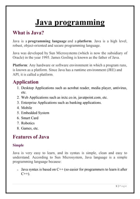 java notes.pdf java notes.pdf