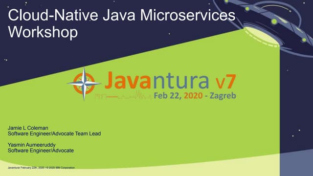 Hands On Cloud Native Java With Microprofile Kubernetes And Istio At Javantura Ppt 8282
