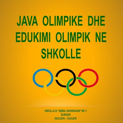 Java olimpike | PPTX