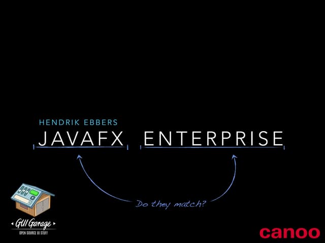 JavaFX Enterprise (JavaOne 2014) | PPT JavaFX Enterprise (JavaOne 2014) | PPT