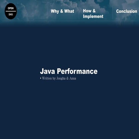 Java performance and trouble shooting | PDF