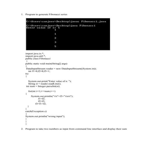 Final JAVA Practical of BCA SEM-5.