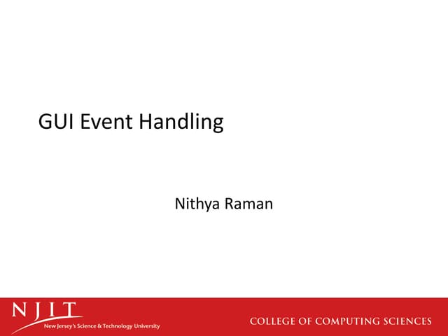 java-programming GUI- Event Handling.pdf java-programming GUI- Event Handling.pdf