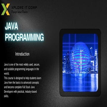 Java Programming Ppt 06 12 2025 Pptx Pptx