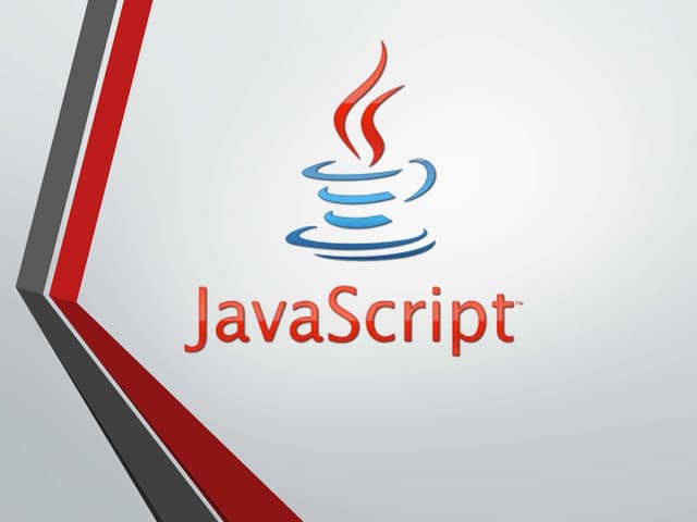 Javascript Ppt