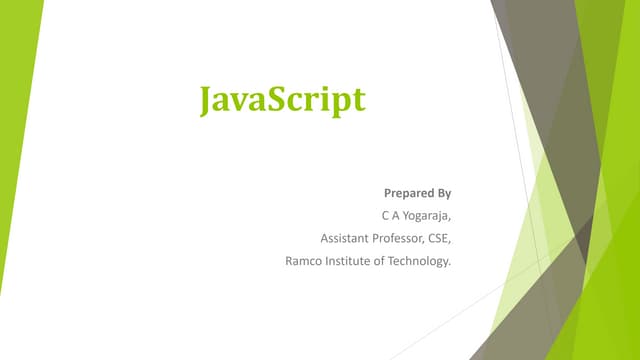 Java Script Ppt 6825