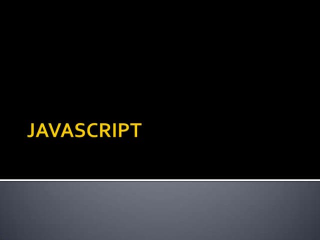 Javascript variables and datatypes | PPSX Javascript variables and datatypes | PPSX