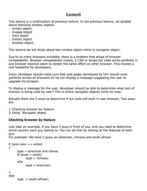 Java Script Browser Objects 2 Pdf 9686
