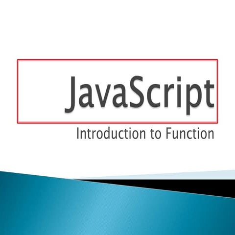 Java Scriptfunction Ppt 4551