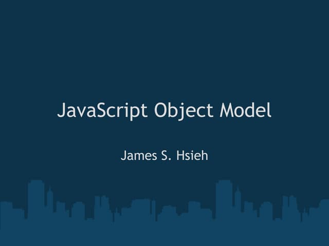 Java Script Object Model Ppt 4647
