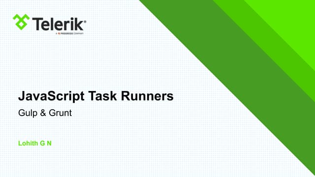 Javascript Task Runners Gulp And Grunt Ppt 9205