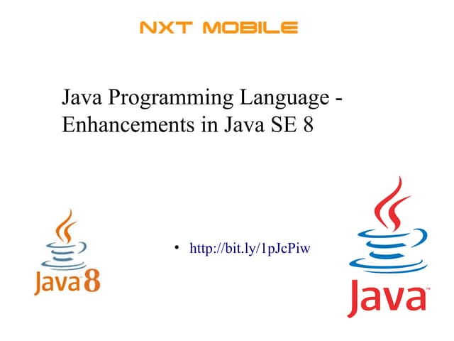 Java se 8 language enhancements & features | PDF Java se 8 language enhancements & features | PDF