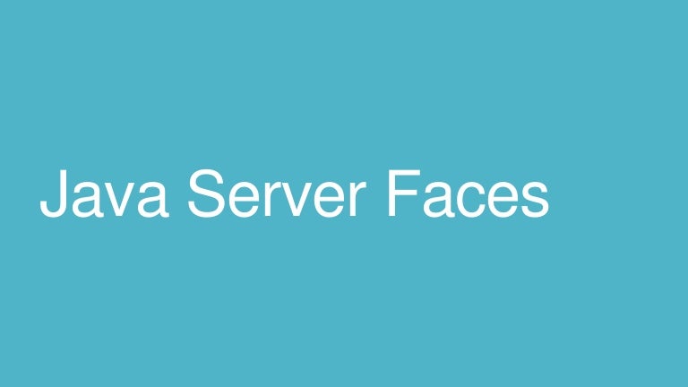 Java Server Faces