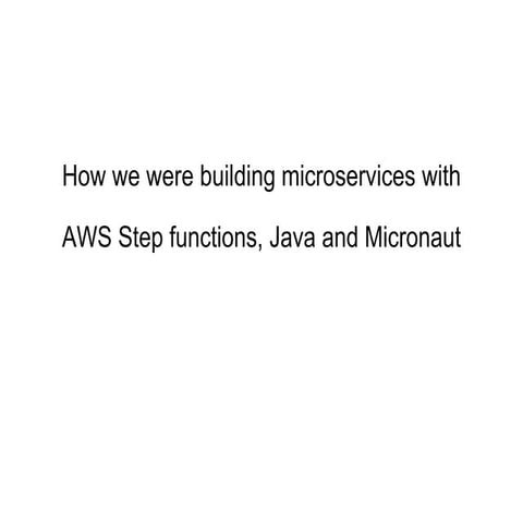 Writing Serverless Application In Java With Comparison Of 3 Approaches Aws Sdk Micronaut