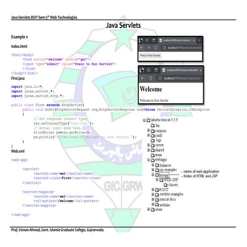 Java Java Servlet Programs Examples Pdf