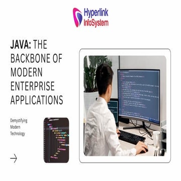 Java the backbone of enterprise application | PDF