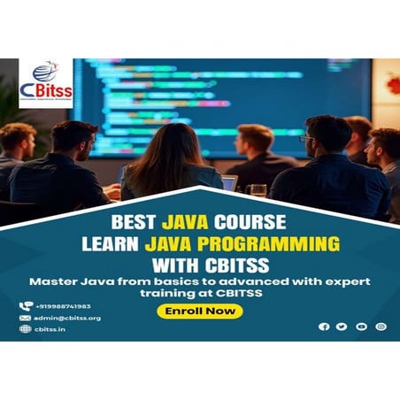 Best Java training Course in Chandigarh – CBitss | PDF
