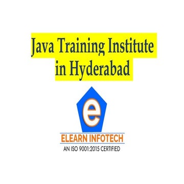 Core Java Training in Hyderabad | PPTX