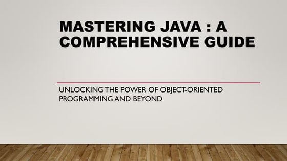 The best java Programming training institute | PPT The best java Programming training institute | PPT
