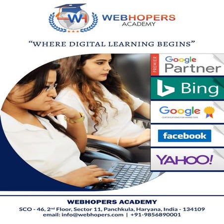 Java Training in Chandigarh Panchkula - WebHopers Academy Syllabus | PDF