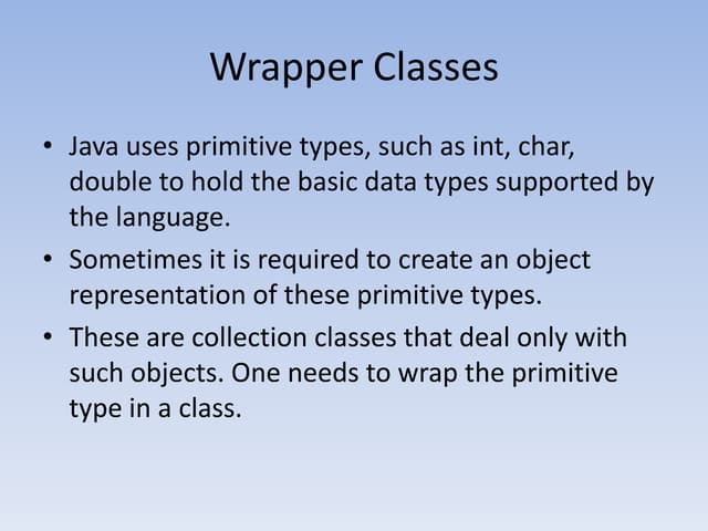 Java tutorial part 3 | PPT Java tutorial part 3 | PPT