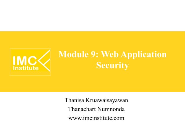 Java Web Programming 99 Web Application Security Pdf