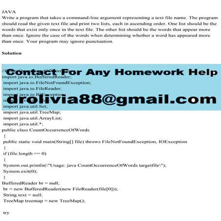 Javawrite A Program That Takes A Command Line Argument Representinpdf 8728
