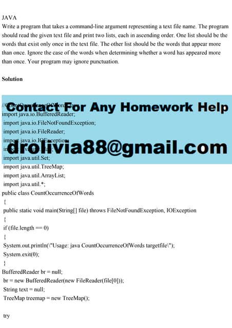 Javawrite A Program That Takes A Command Line Argument Representinpdf 8728