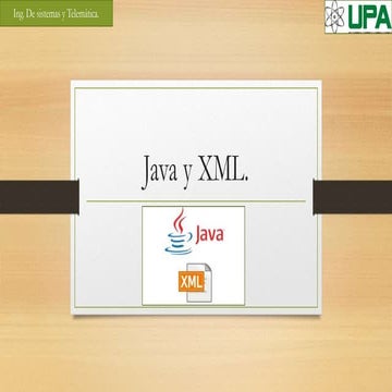 Java y XML | PPTX