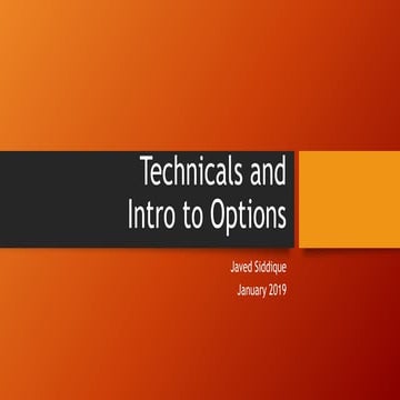 Options trading presentation | PPTX