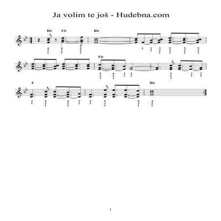 Ja volim te jos - accordion sheet version2 | PDF
