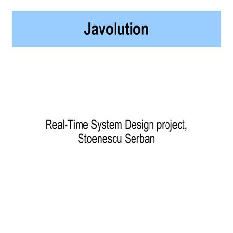 Javolution rtsd | PPT