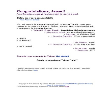Jawad's registration | DOCX