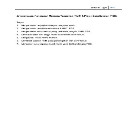 Jawatankuasa rmt | PDF