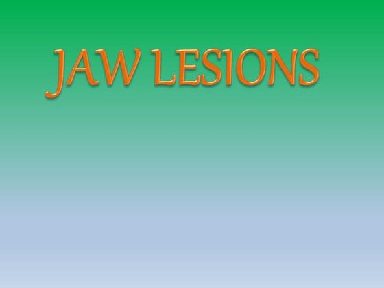 Differential diagnosis of cysts of jaws | PPTX | Dental Health | Diseases and Conditions